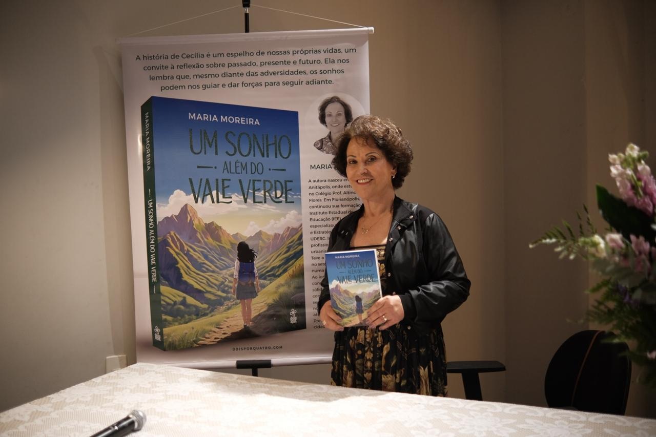 Escritora Maria de Almeida Moreira lança o livro “Um Sonho Além do Vale ...